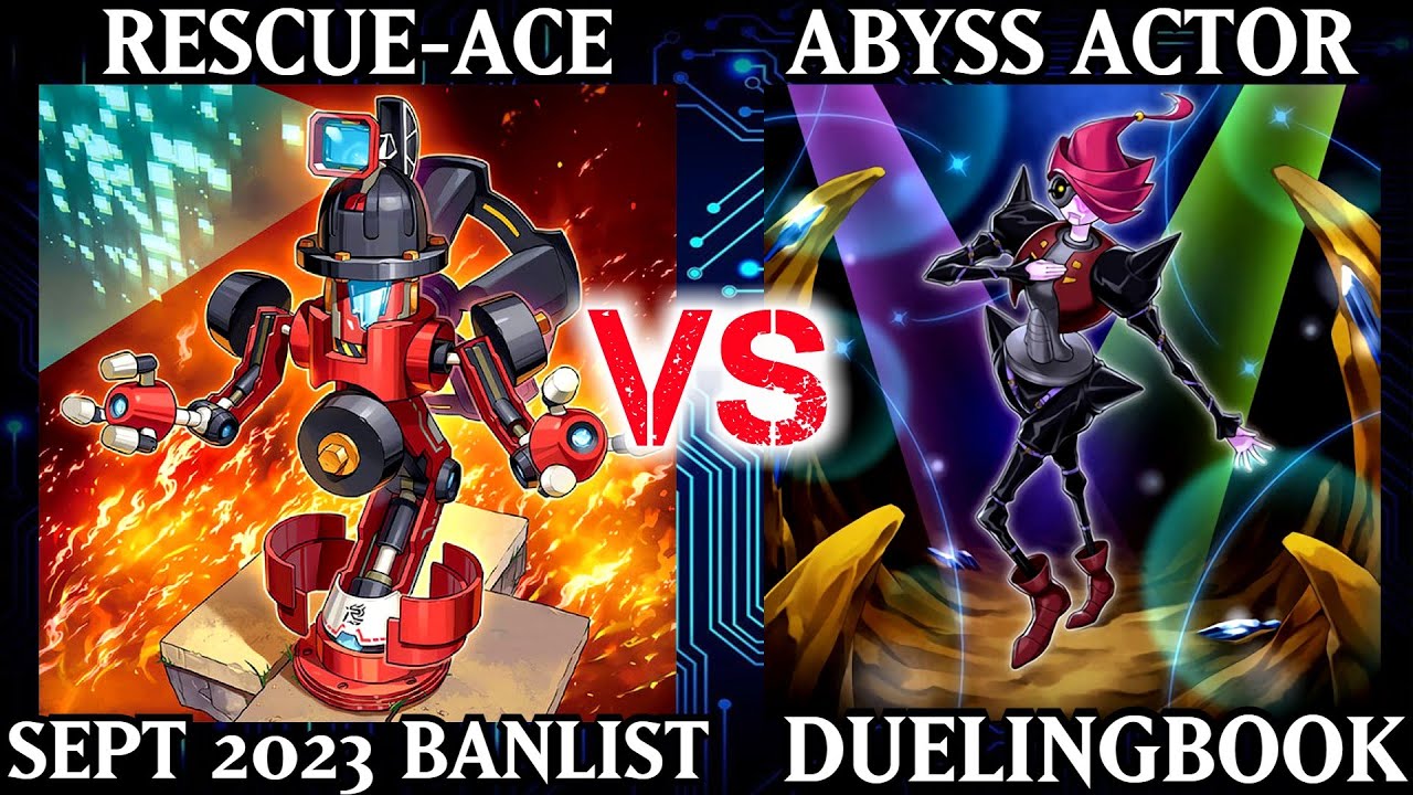 Rescue-ACE vs Abyss Actor | Dueling Book - YouTube