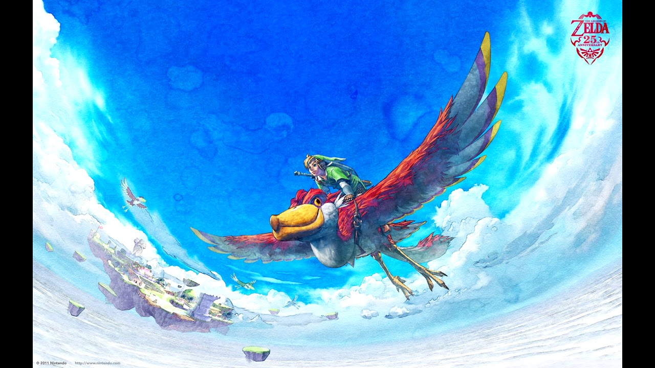 The Legend of Zelda: Skyward Sword - Skyloft Theme (20) - YouTube