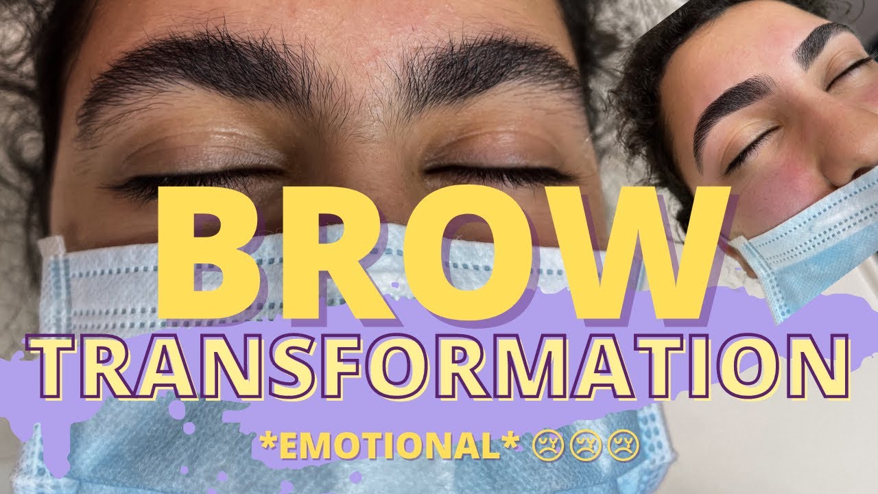 EMOTIONAL BROW TRANSFORMATION 😥 | NICOLE MADI - YouTube