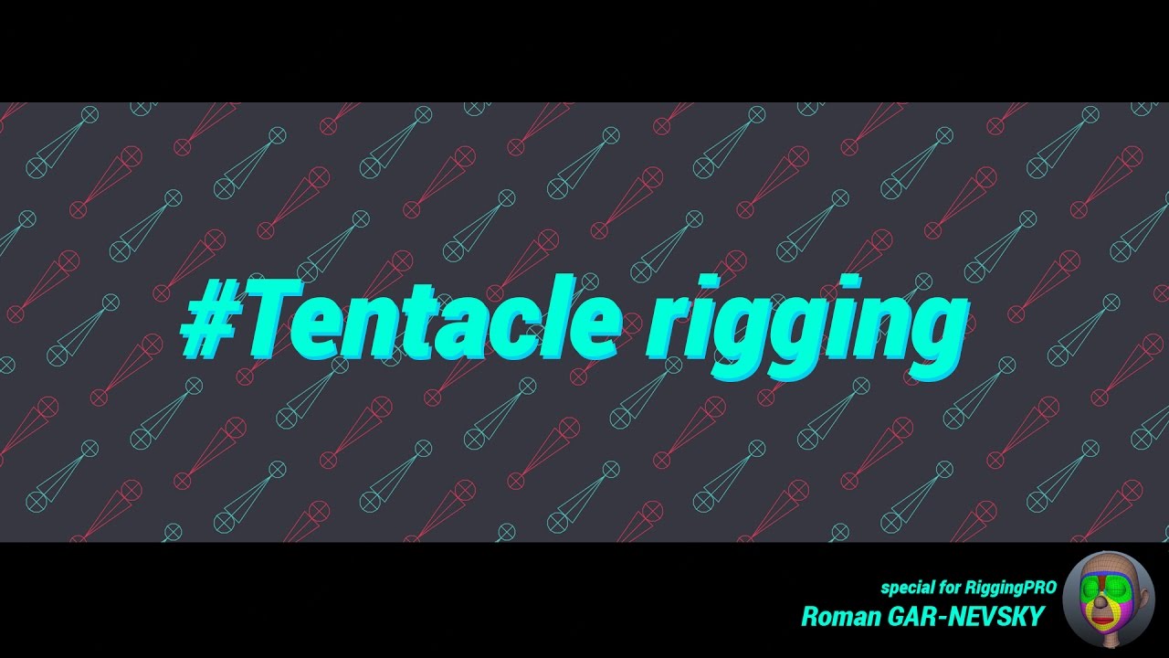 Maya tentacle rigging tutorial - YouTube