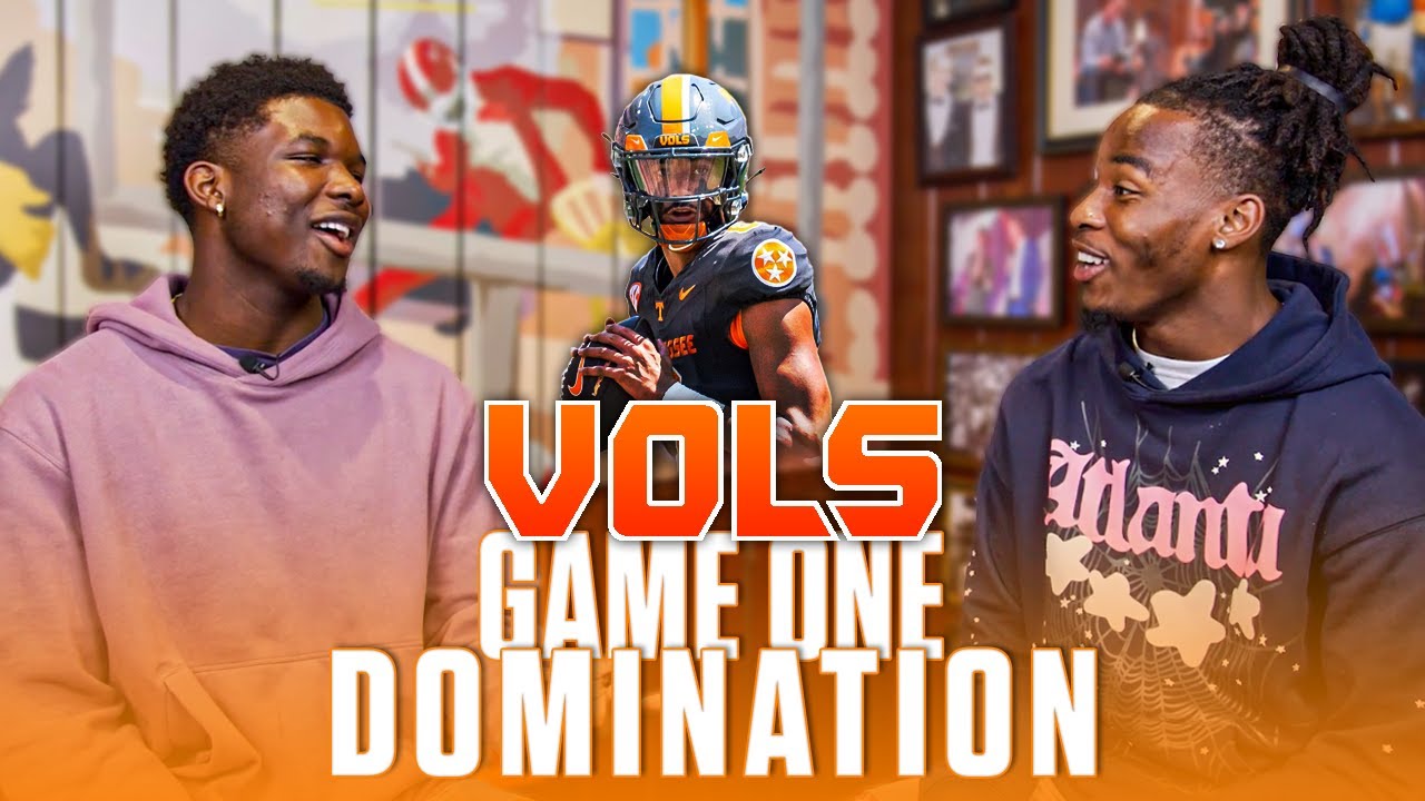 Tennessee Vol Receivers Breakdown their Game One Performance | GBO ...