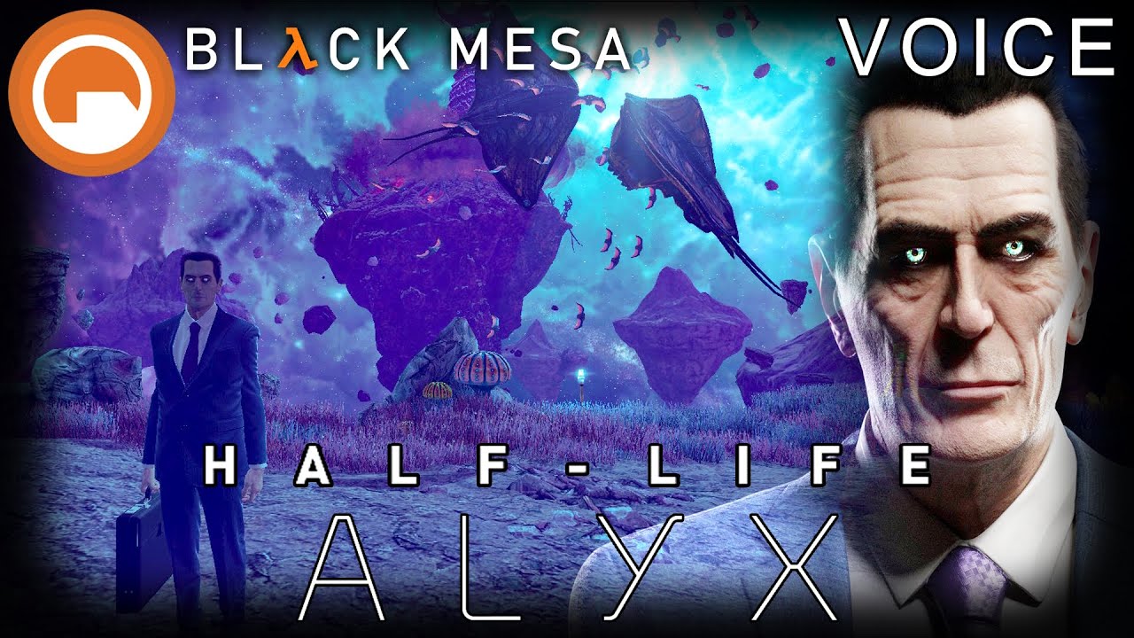 Black Mesa Ending with Half-Life: Alyx G-Man Voice - YouTube