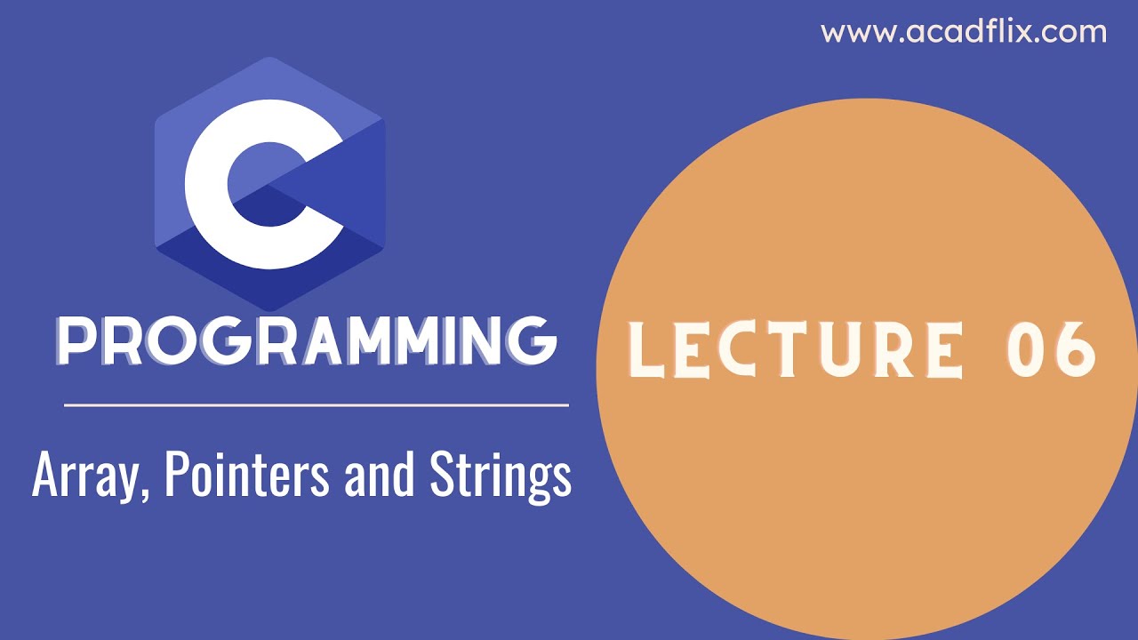 L06 Hpsc Pgt Cs Pointers Arrays And Strings In C C Programming 