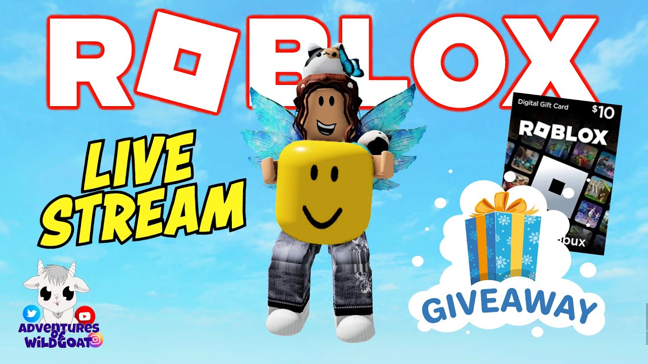 [GIVEAWAY] Game Night! - Roblox Live Stream - Robux Giveaway - YouTube