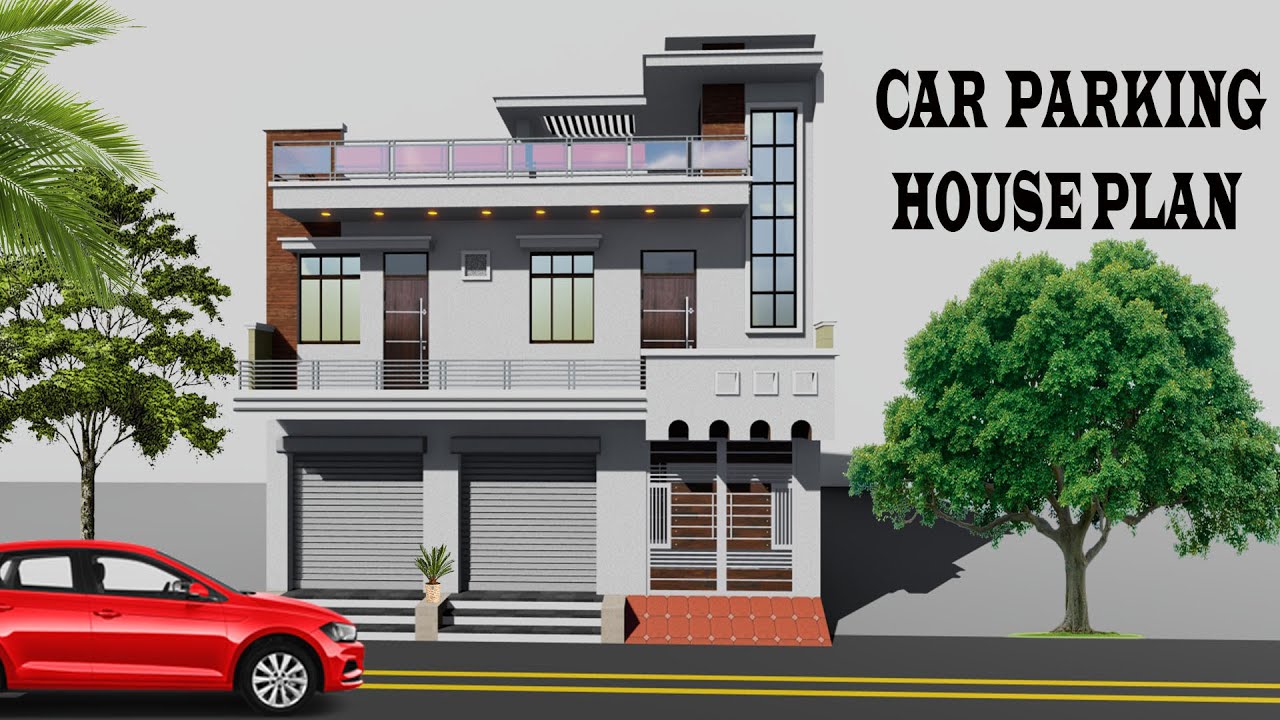 30 BY 40 SHOP WITH CAR PARKING HOUSE PLAN , 30X40 ELEVATION DESIGN , 30 ...