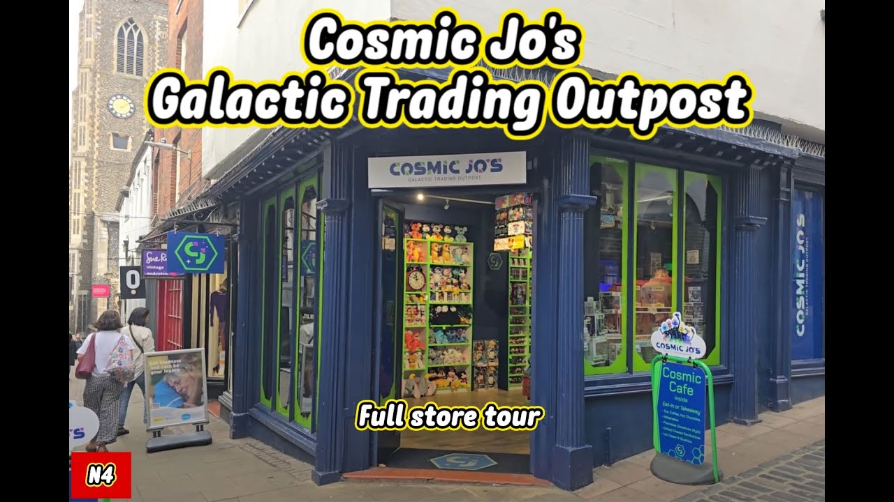 Cosmic Jo's Galactic Trading Outpost - Full store tour - YouTube