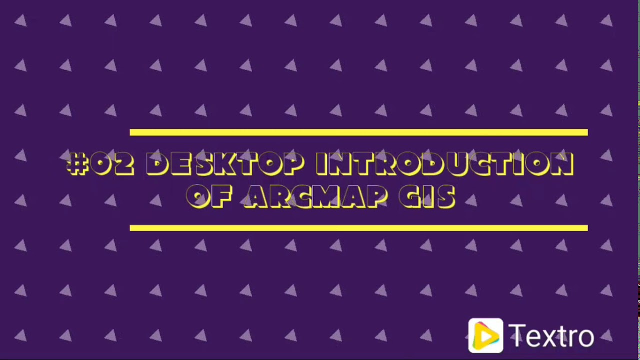 Desktop introduction of ArcMAP GIS #02 - YouTube