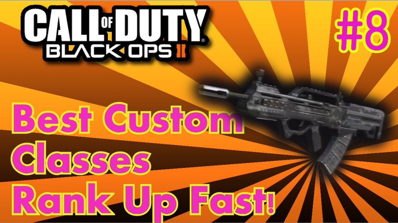 Black Ops 2 "TYPE-25" Best Custom Class #8 - Class Set-up Guide (Call ...