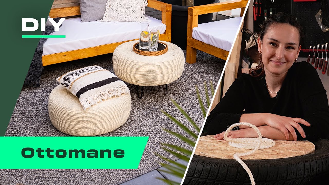 Ottomane selbst bauen I PARKSIDE - DIY - YouTube