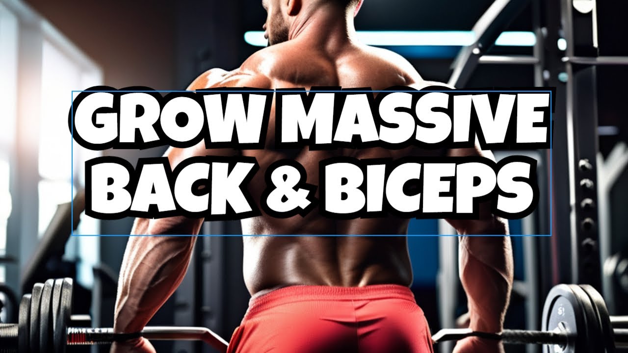 How to grow BIG Back & Biceps - YouTube