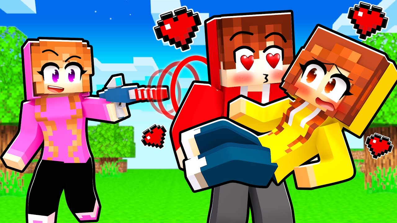Using LOVE MOD To Prank My Friends In Minecraft! - YouTube