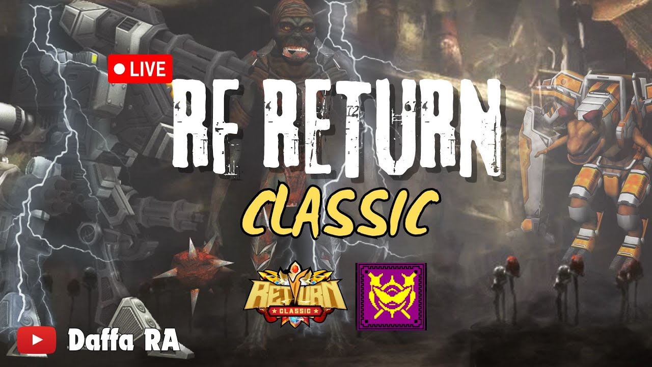 LIVE RF RETURN CLASSIC - LEVELING MODE HARDCORE 43 - 50 ACCRETIA - YouTube