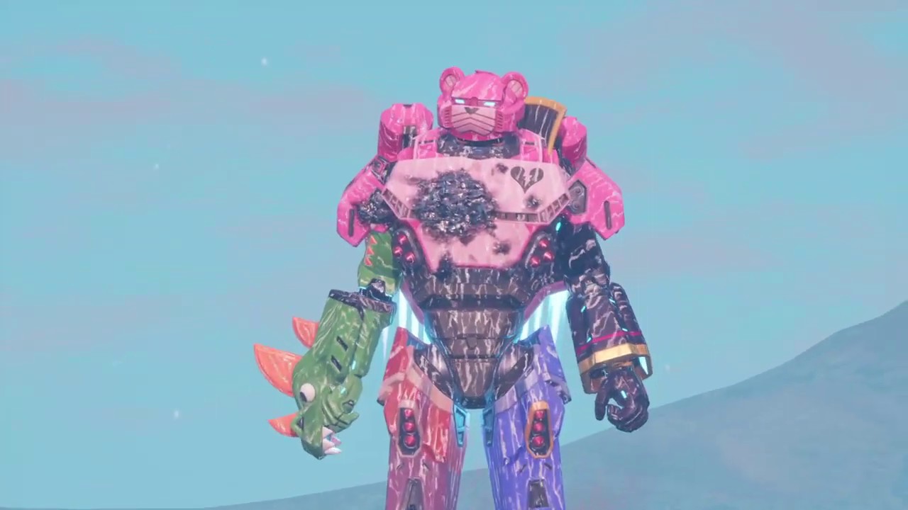 Fortnite Cattus Vs Doggus Fight (Mech Vs Monster) Cinematic - YouTube