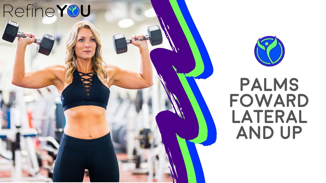 How to Fitness Series: How to do Palms Forward Lateral and Up | Refine ...