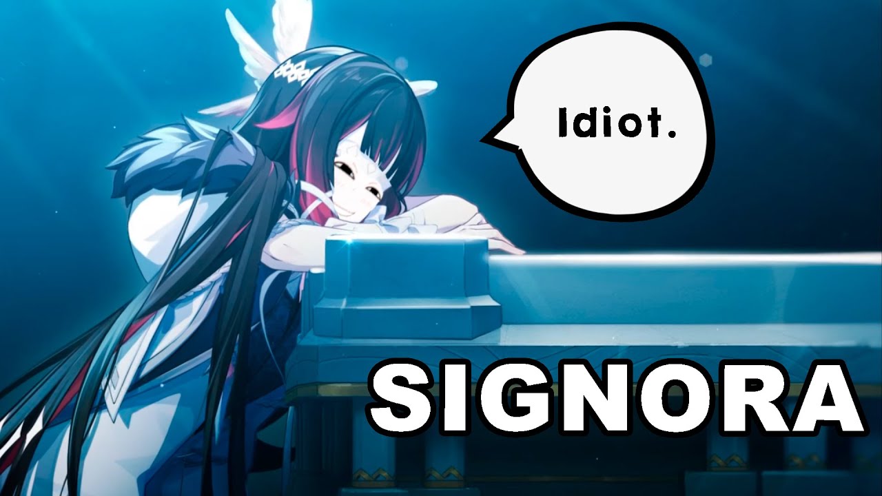 Fatui Harbingers bullies Signora's death | Genshin Impact - YouTube