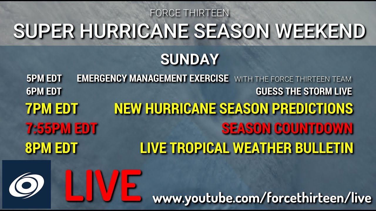 Hurricane Season Countdown Live - Force Thirteen - YouTube