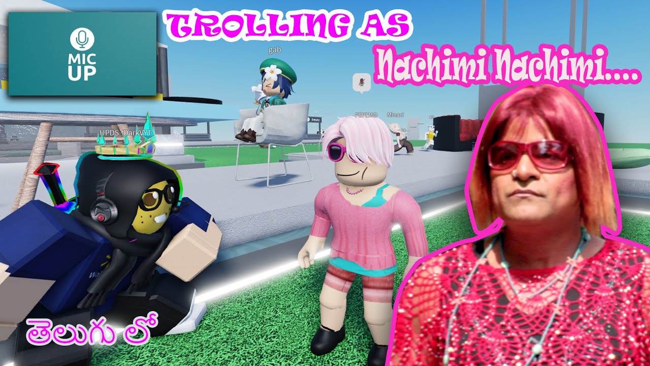 Trolling As Nachimi (Ali) In Roblox Vc || BlueyBasher - YouTube