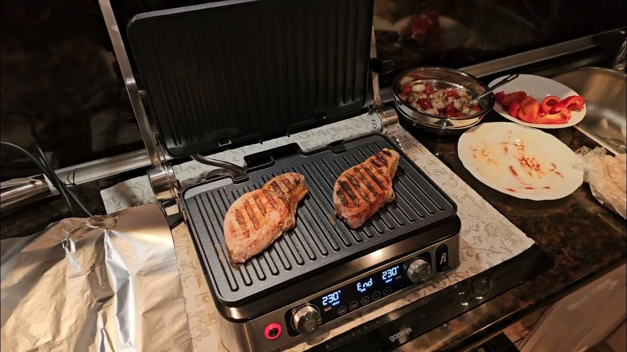 Гриль DELONGHI MultiGrill CGH1130DP Мини- обзор плюс приготовление ...