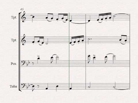 Fest Fanfare - Classical Festive Fanfare - Opener - Brass Quartet - YouTube