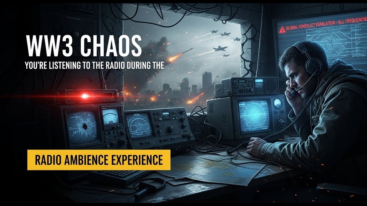You're Listening to the Radio During The WW3 Chaos on the Airwaves ...