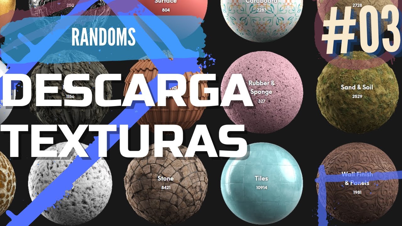 HAZ TUS RENDERS 100% REALISTAS - Como descargar Texturas PBR GRATIS ...