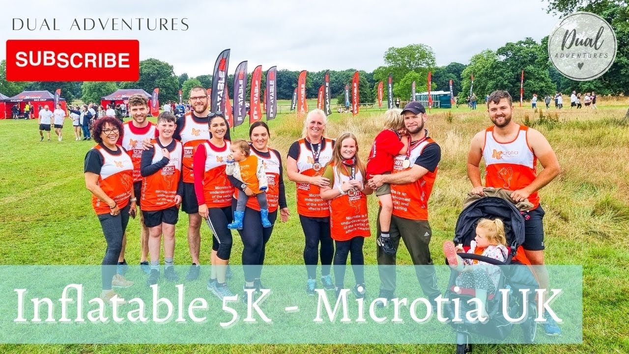 Inflatable 5k - For Microtia UK - YouTube