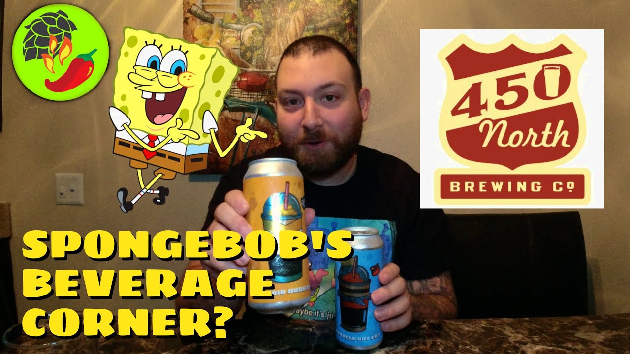 SPONGEBOB THEMED BEER?!! - YouTube