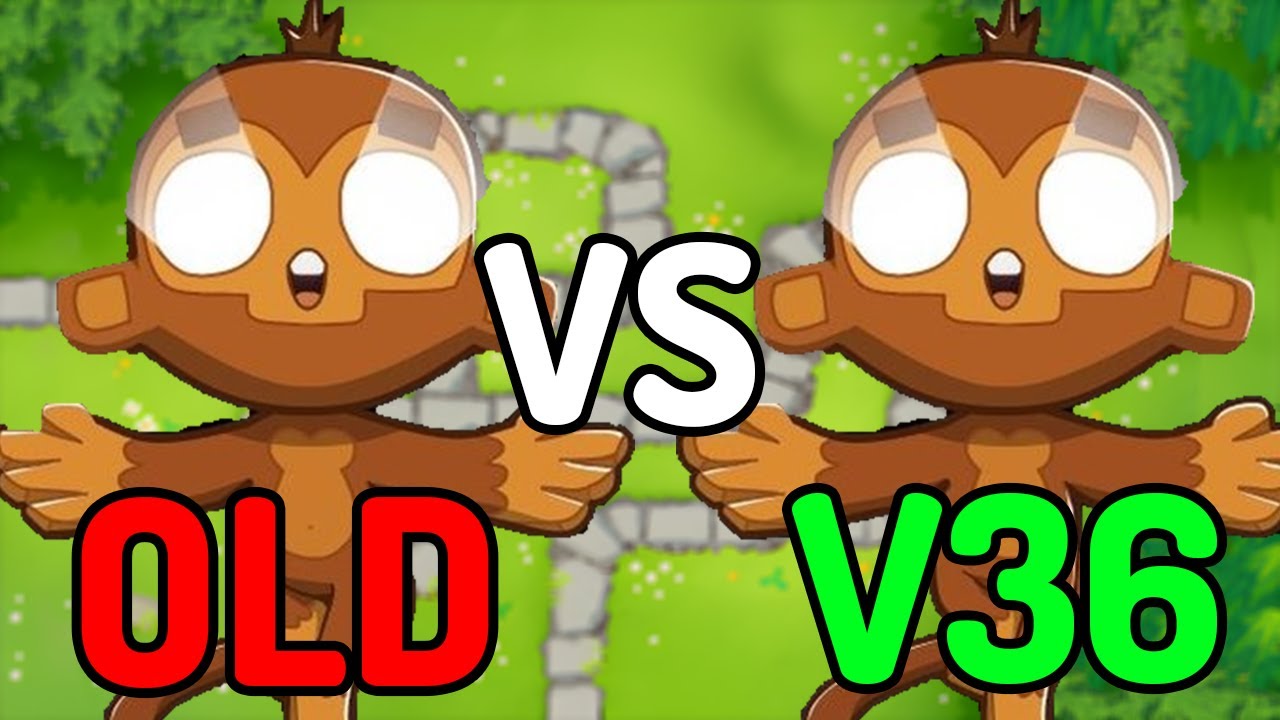 OLD Free Dart Monke VS. New V36.0 Free Dart Monke - YouTube
