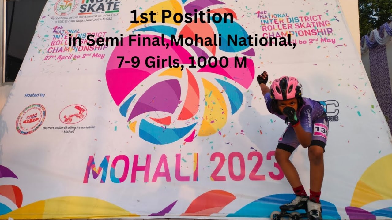 7-9 Girls # Semi Final # Lyra Singh - Team Awadh # Mohali National 2023 ...