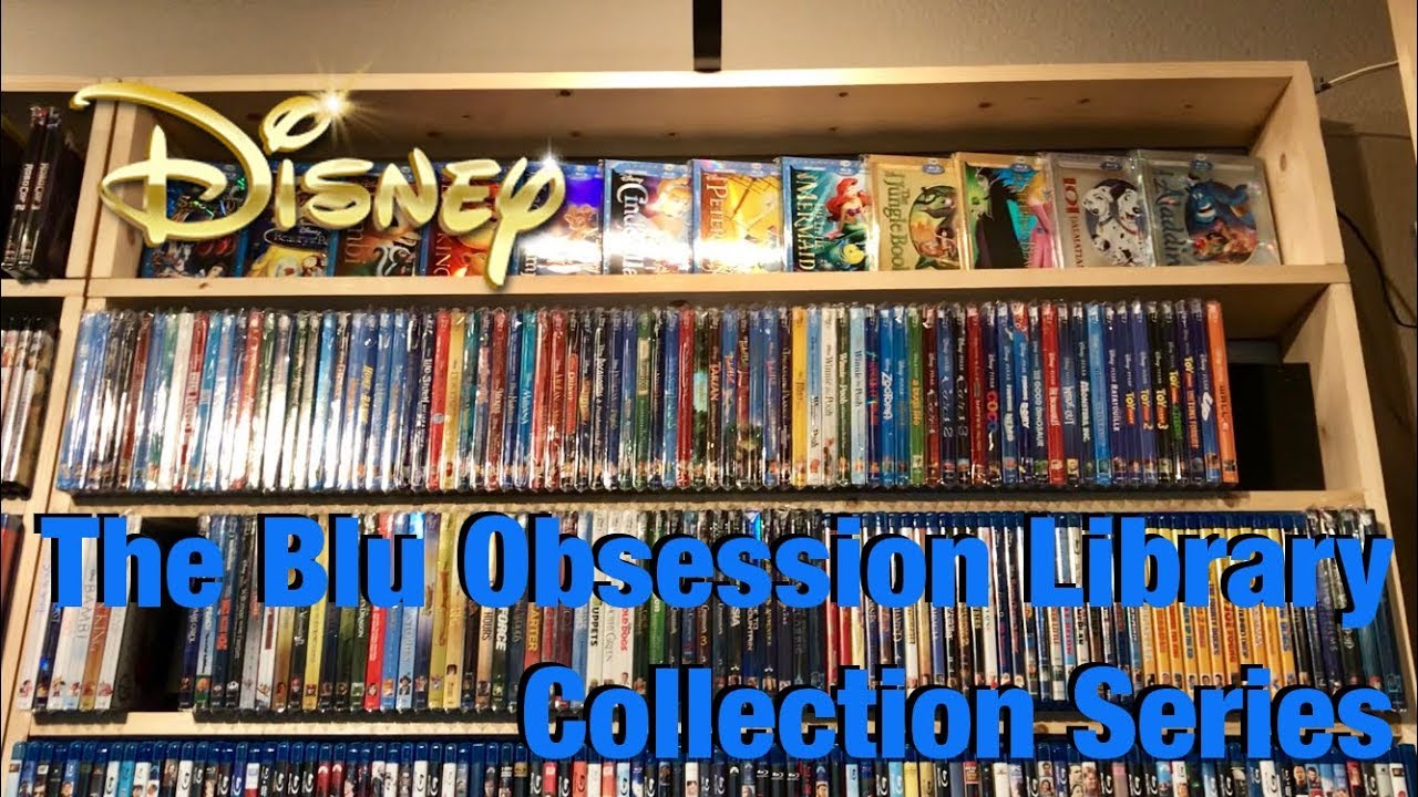 Blu ray Collection - Disney (The Blu Obsession Library Collection ...