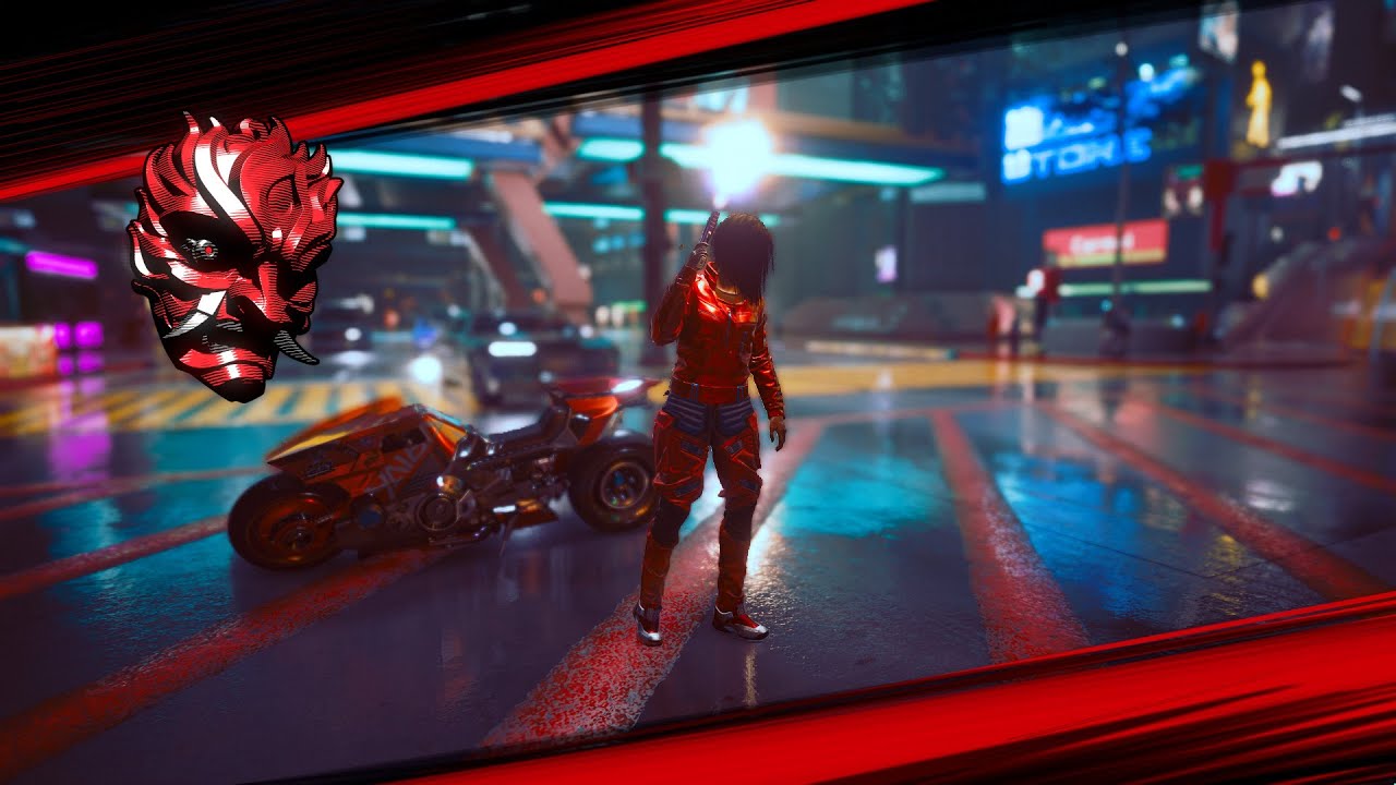 Akira Theme - Cyberpunk 2077 - Free Roam - YouTube
