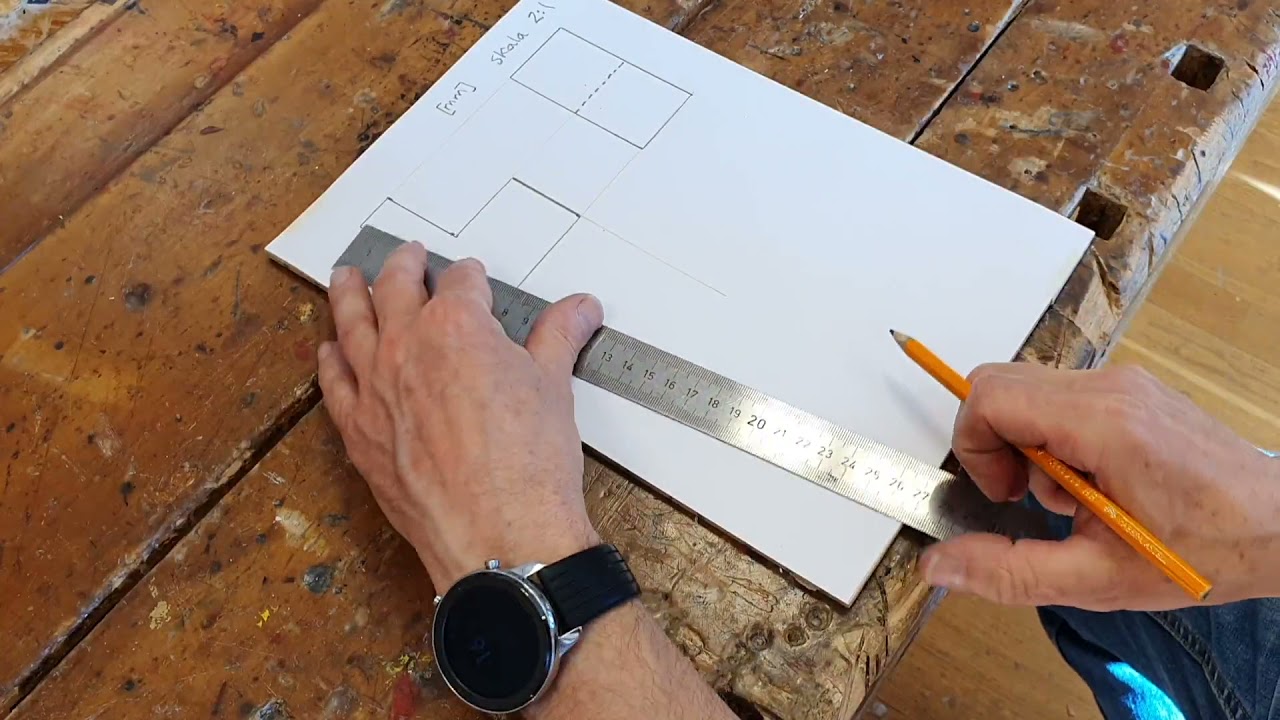 Vyritning i tre vyer. Skala 2:1 och måttsatt - YouTube
