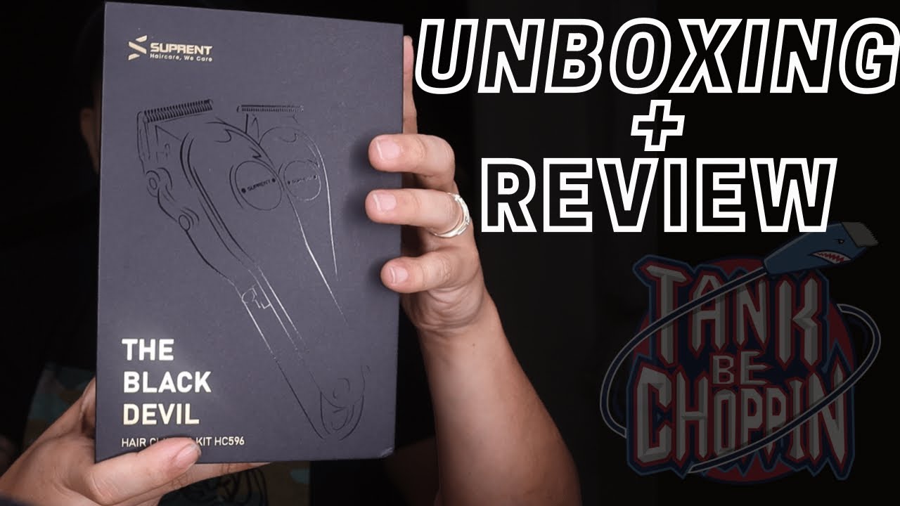 UNBOXING Suprent Black Devil Clipper | Clipper Review | Barber Tutorials - YouTube