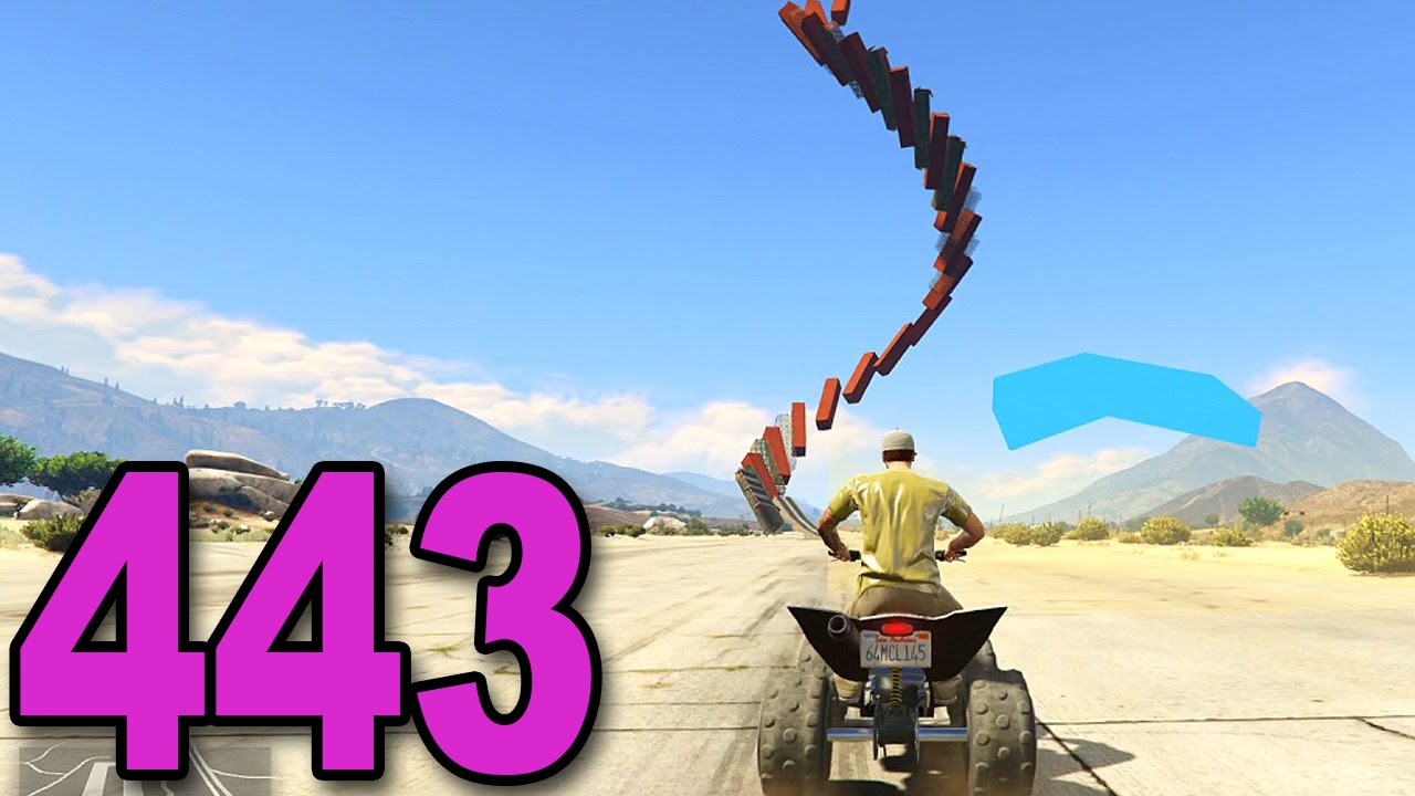 Grand Theft Auto 5 Multiplayer - Part 443 - Vertical Spiral Race! - YouTube