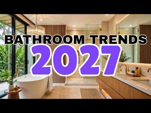 Bathroom Trends for 2027 That Will Go VIRAL! (Don’t Get Left Behind)