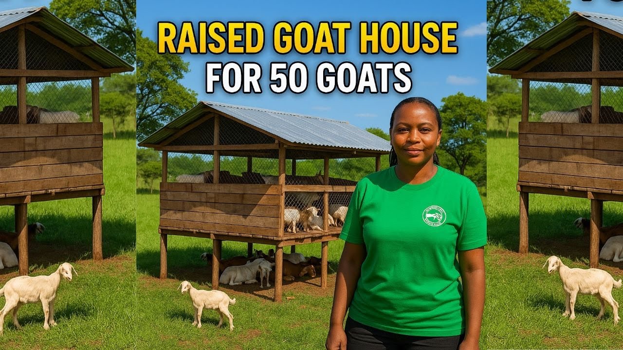 Building The PERFECT Raised Goat Structure From Scratch! - YouTube