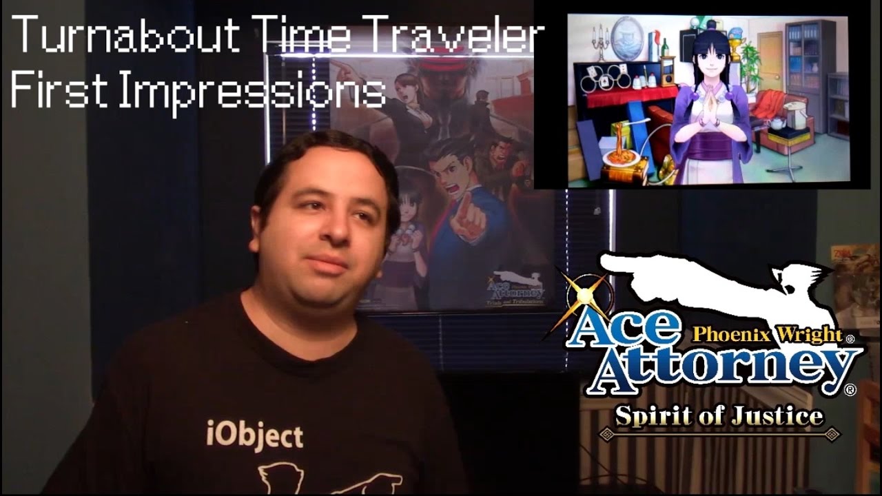 DLC Turnabout Time Traveler First Impressions - Ace Attorney Spirit of ...