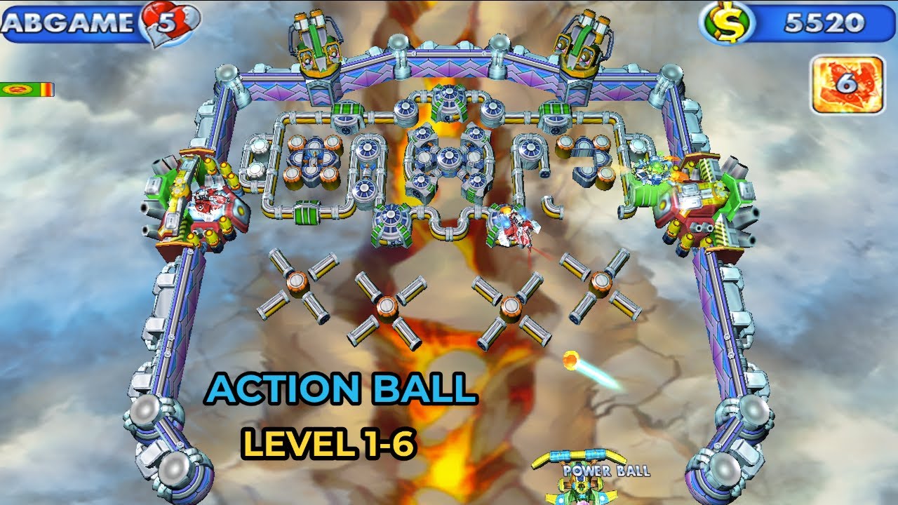 Action Ball 2 Gameplay || FullHD 1080P 60 FPS |Level 1-6|#AB Game_Play ...