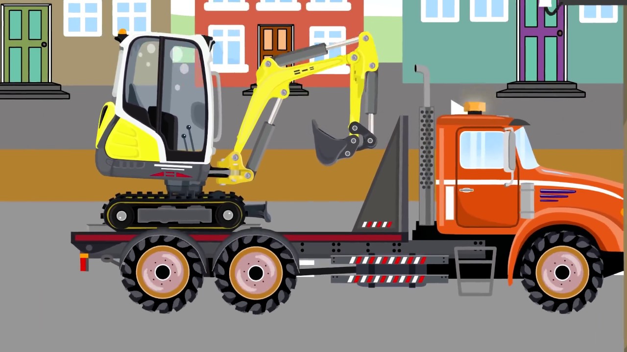 Mini excavatos - Construction Machinery For Baby | Excavator Street ...