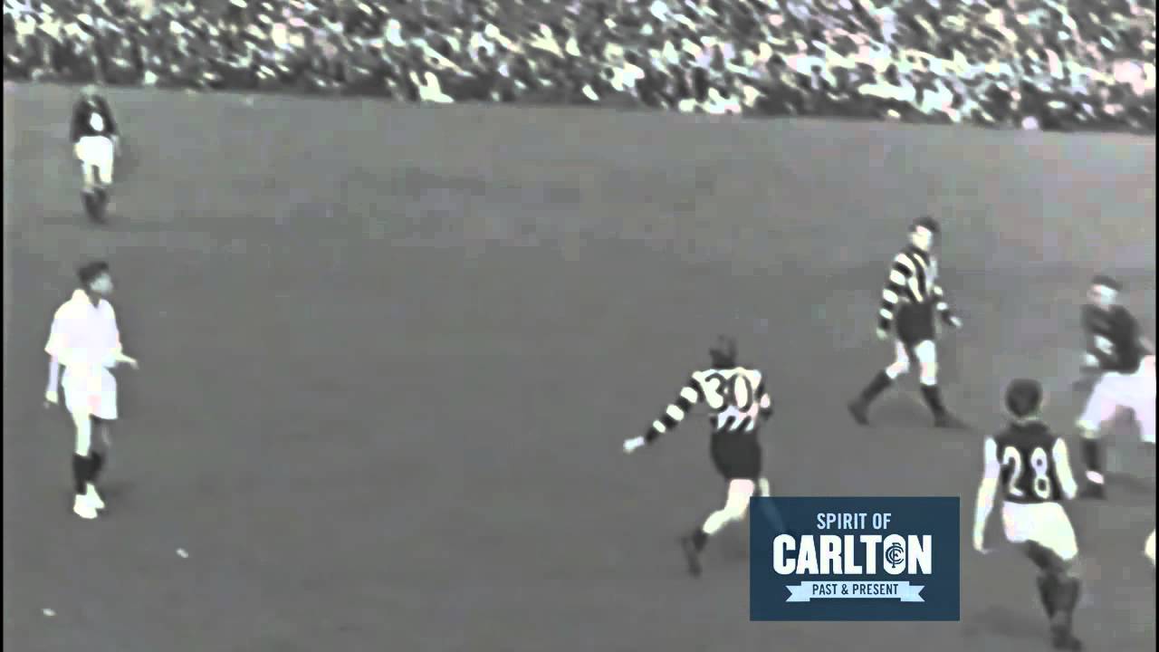 Harry Vallence - Carlton Football Club Past Player - YouTube