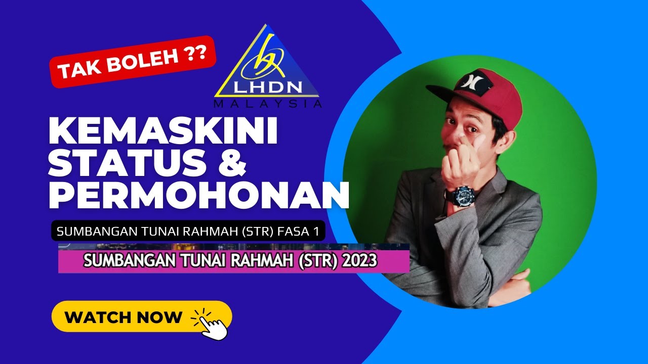 STR 2023 FASA 1 KEMASKINI STATUS PERMOHONAN STR 2023 ONLINE TAK BOLEH? INI SEBABNYA - YouTube