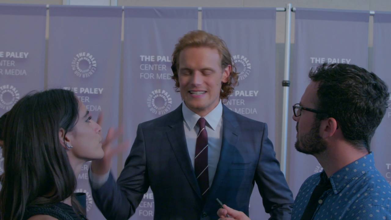 Sam Heughan ("Outlander") exclusive red carpet chat about character and ...