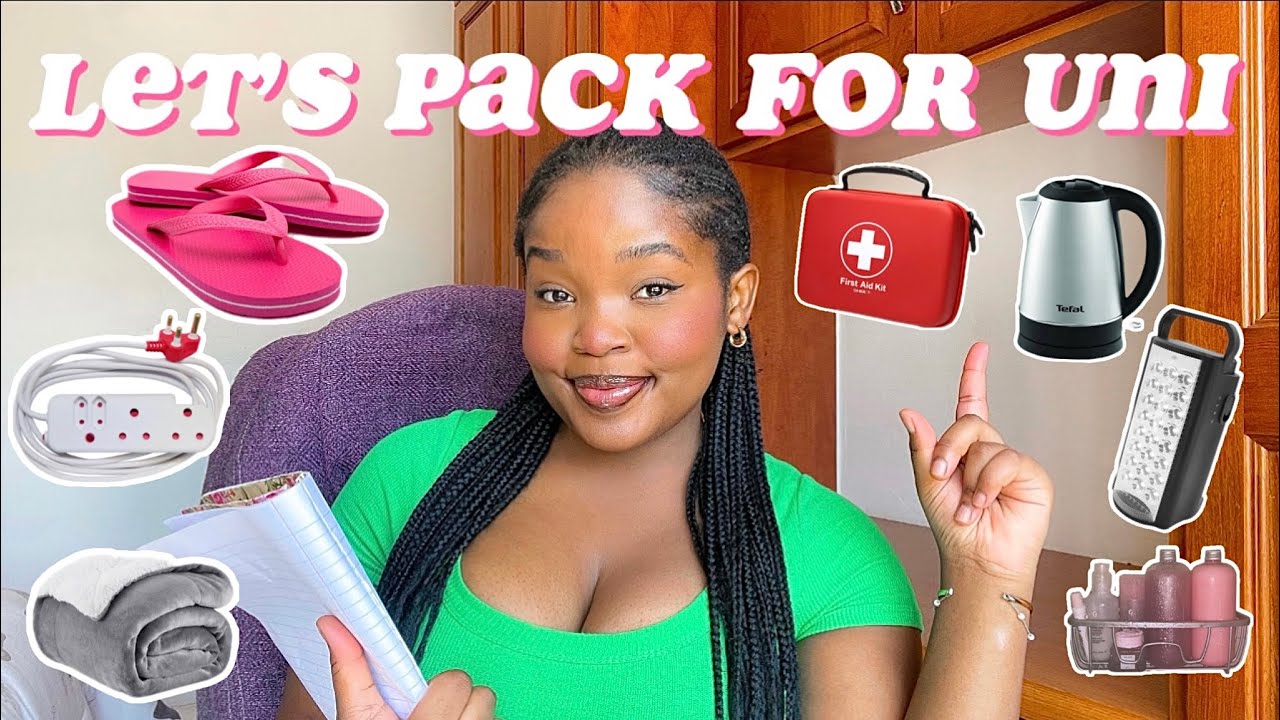 WHAT YOU NEED TO PACK FOR UNIVERSITY | UNIVERSITY ESSENTIALS | UCT ...