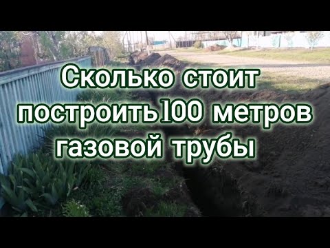Сколько стоит построить сто метров распределительной газовой трубы в ...