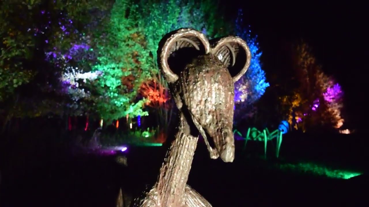 NIGHT LIGHTS at Griffis Sculpture Park returns for its 10th autumn ...
