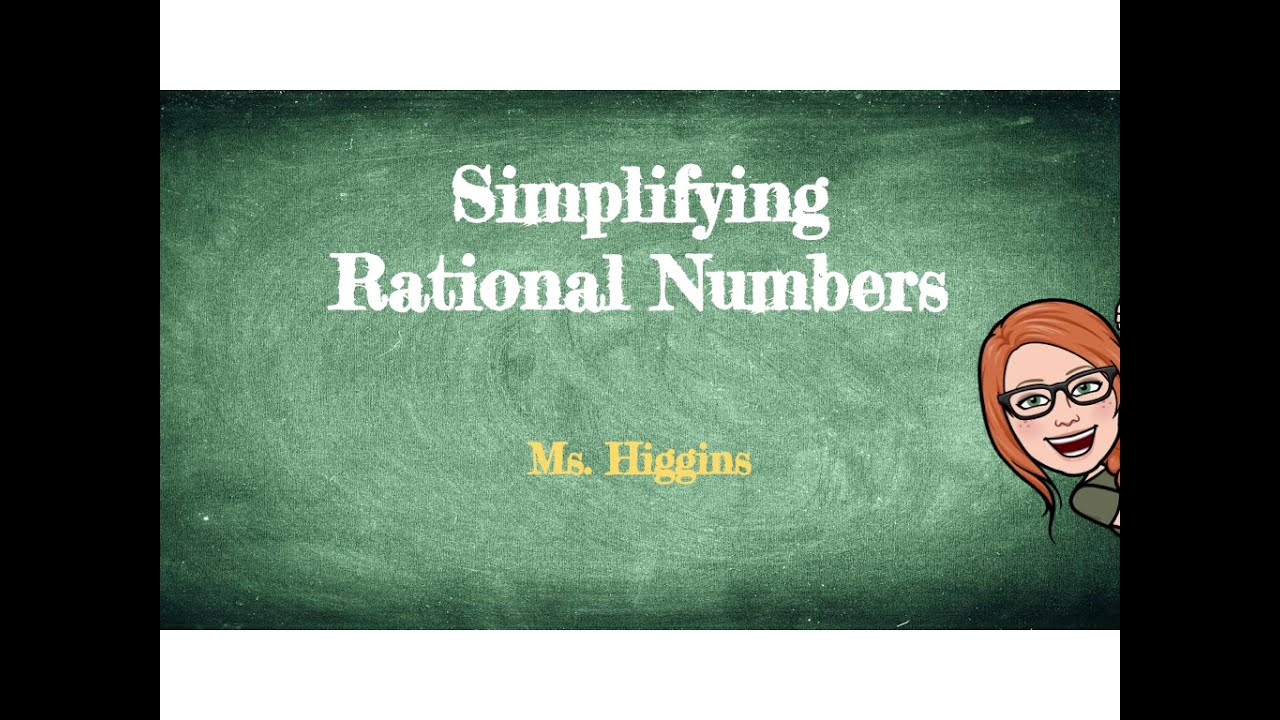 How to Simplify Rational Numbers - YouTube