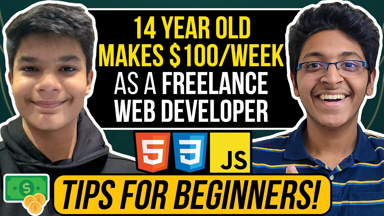 This 14 Year Old Makes $100/Week as a Freelance Web Developer ...