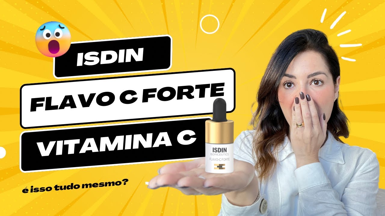 FLAVO-C FORTE | Vitamina c pura 15% da Isdin - YouTube