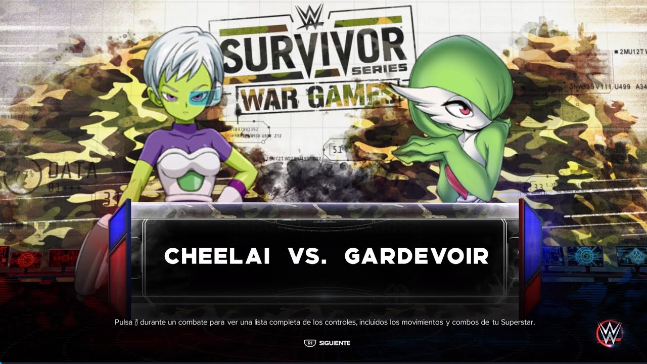 WWE 2K23 CHEELAI VS GARDEVOIR - YouTube