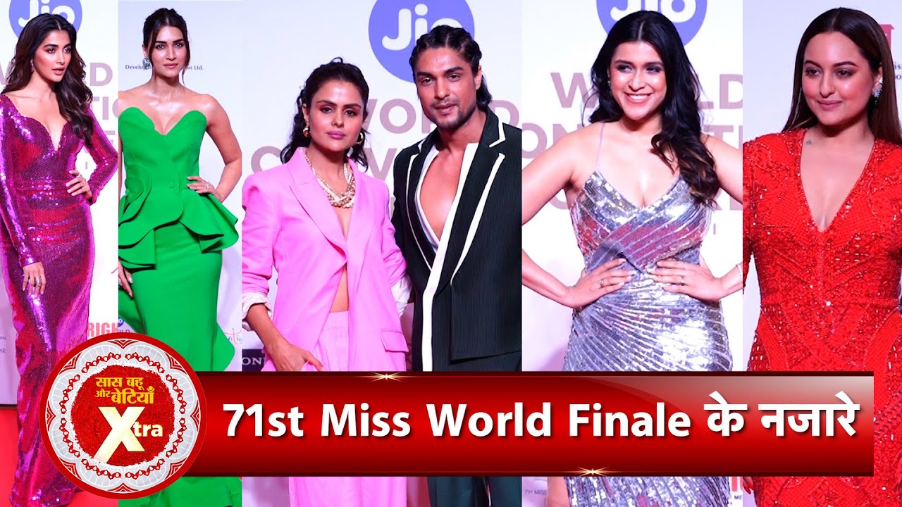 Mannara Chopra, Shiv Thakare, Kriti Sanon & Others on the Red Carpet of ...